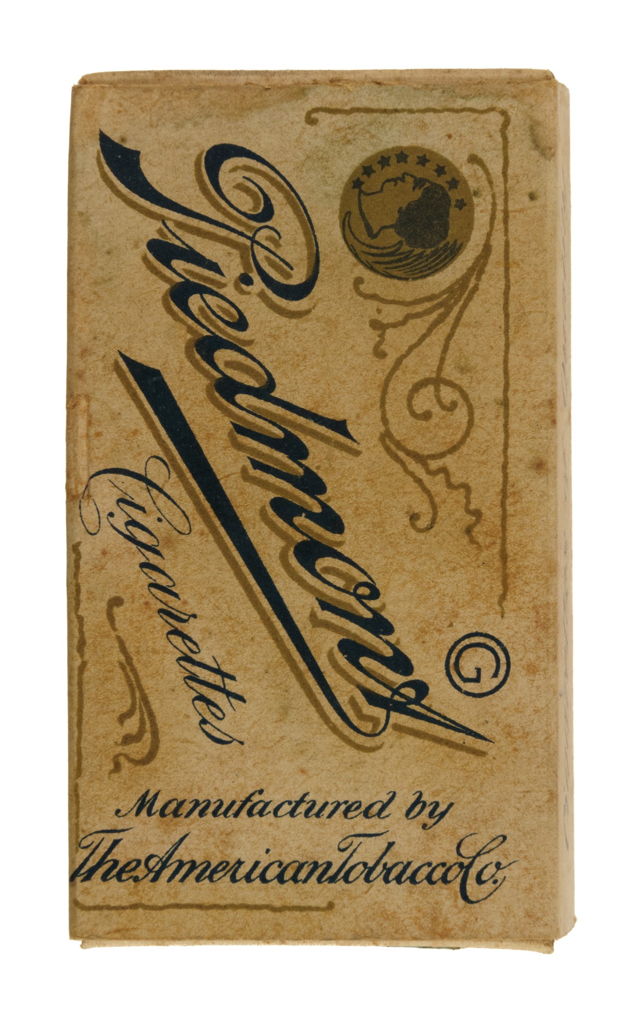 Circa 1910 Piedmont Cigarettes Unopened T206-Era Tobacco Pack - Newly ...