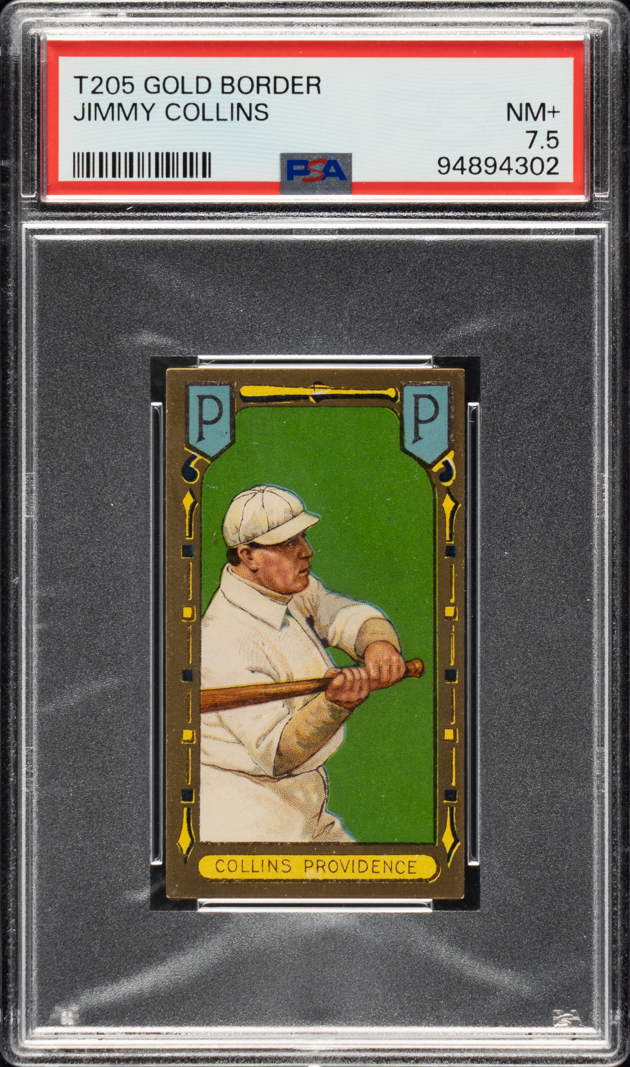 1911 T205 Gold Border Jimmy Collins Minor Leaguer PSA NM+ 7.5 - 1 of 1 ...