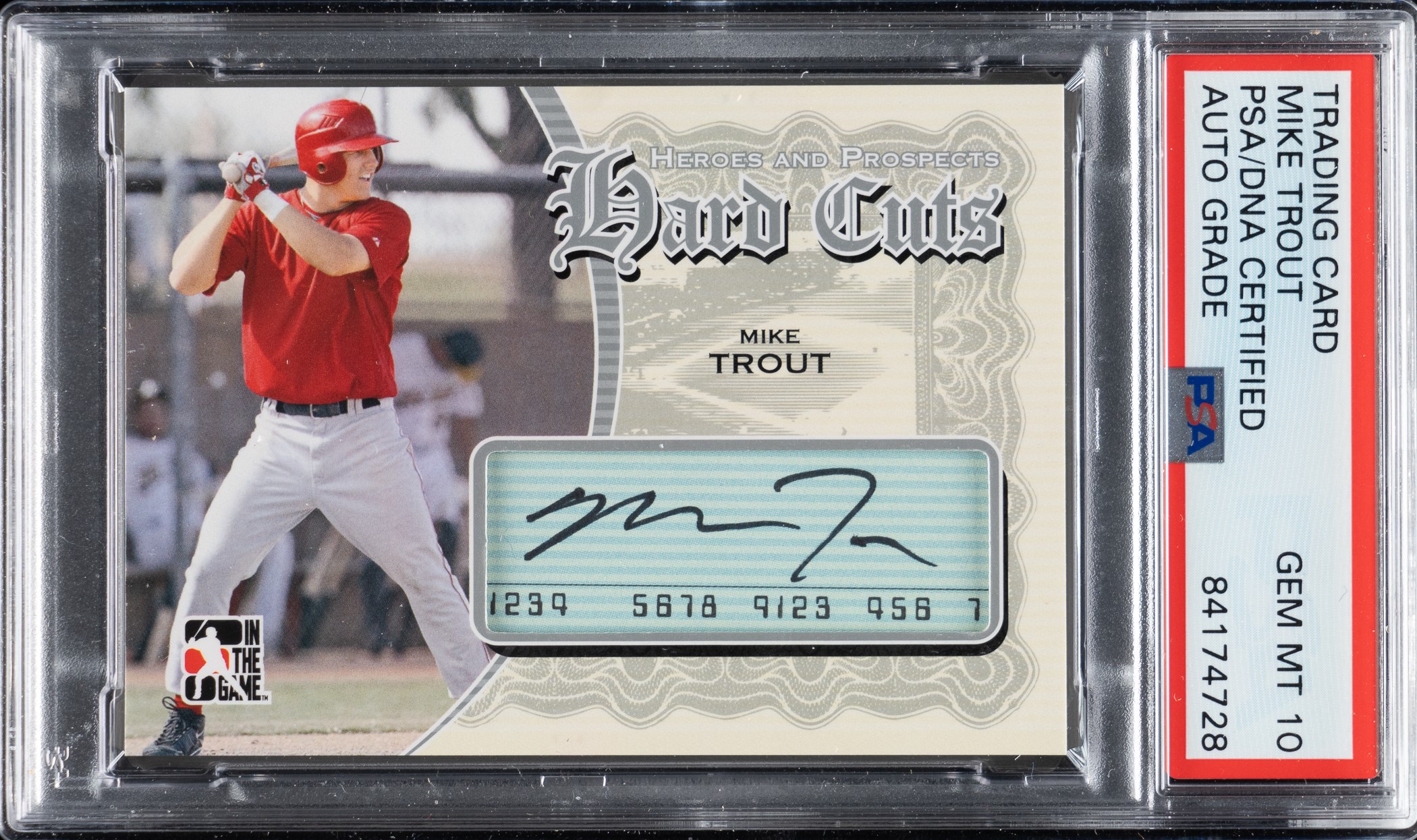 2011 In The Game Heroes & Prospects Hard Cuts Autograph #HC-MT Mike ...