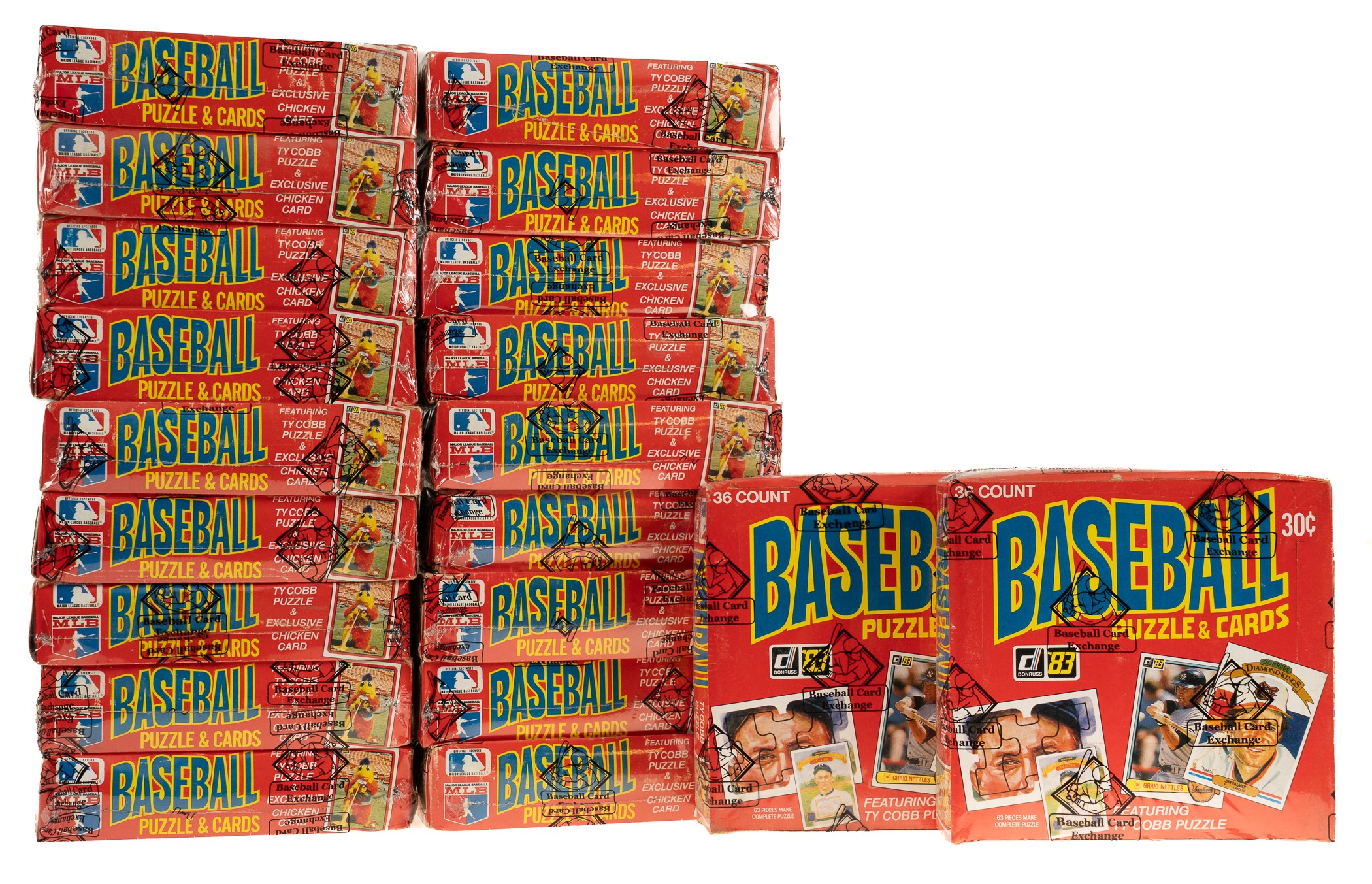 1983 Donruss Original Wax Case (20 Unopened Boxes) - Bbce - From A 