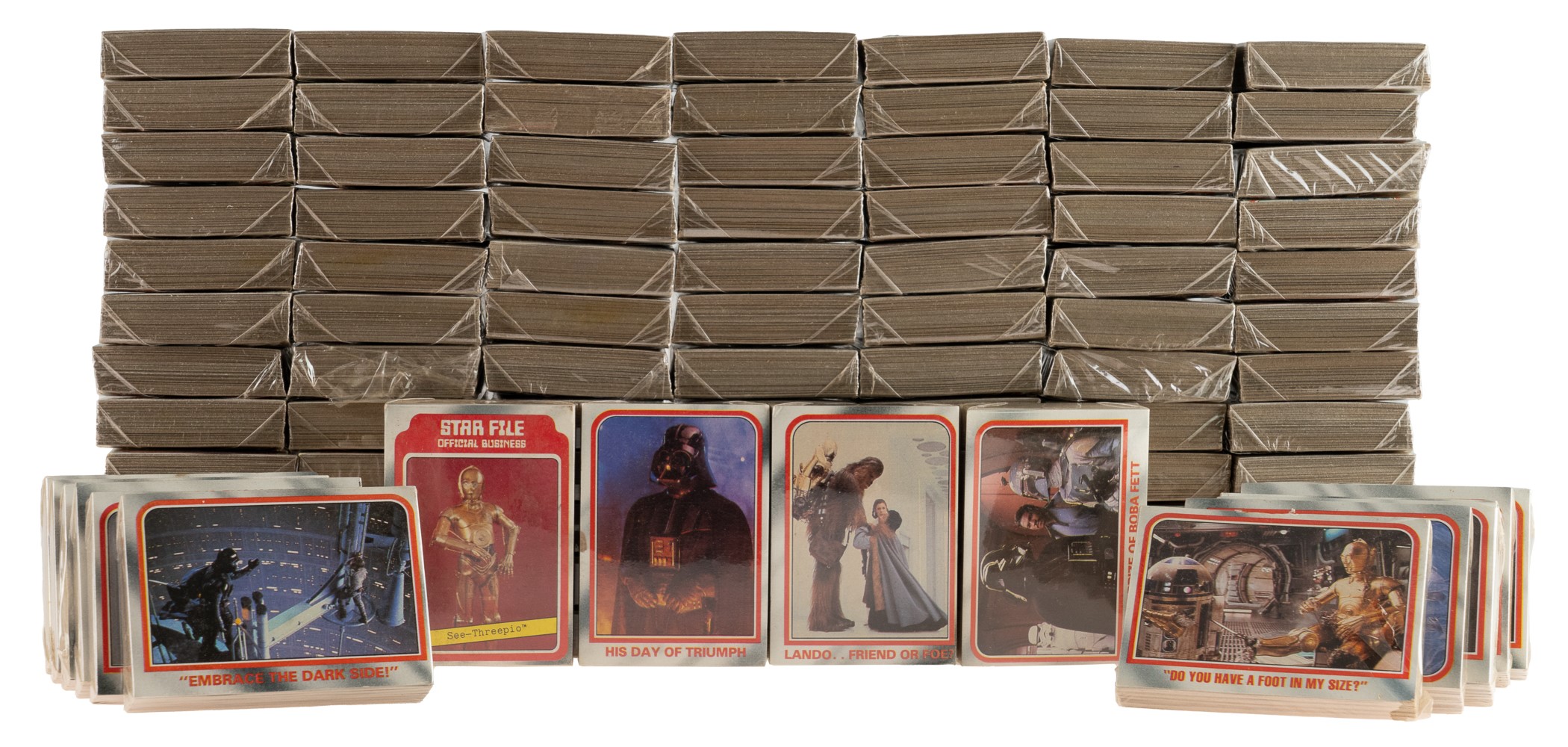 1980 Topps "Star Wars: The Empire Strikes Back" Unopened Cello Pack ...
