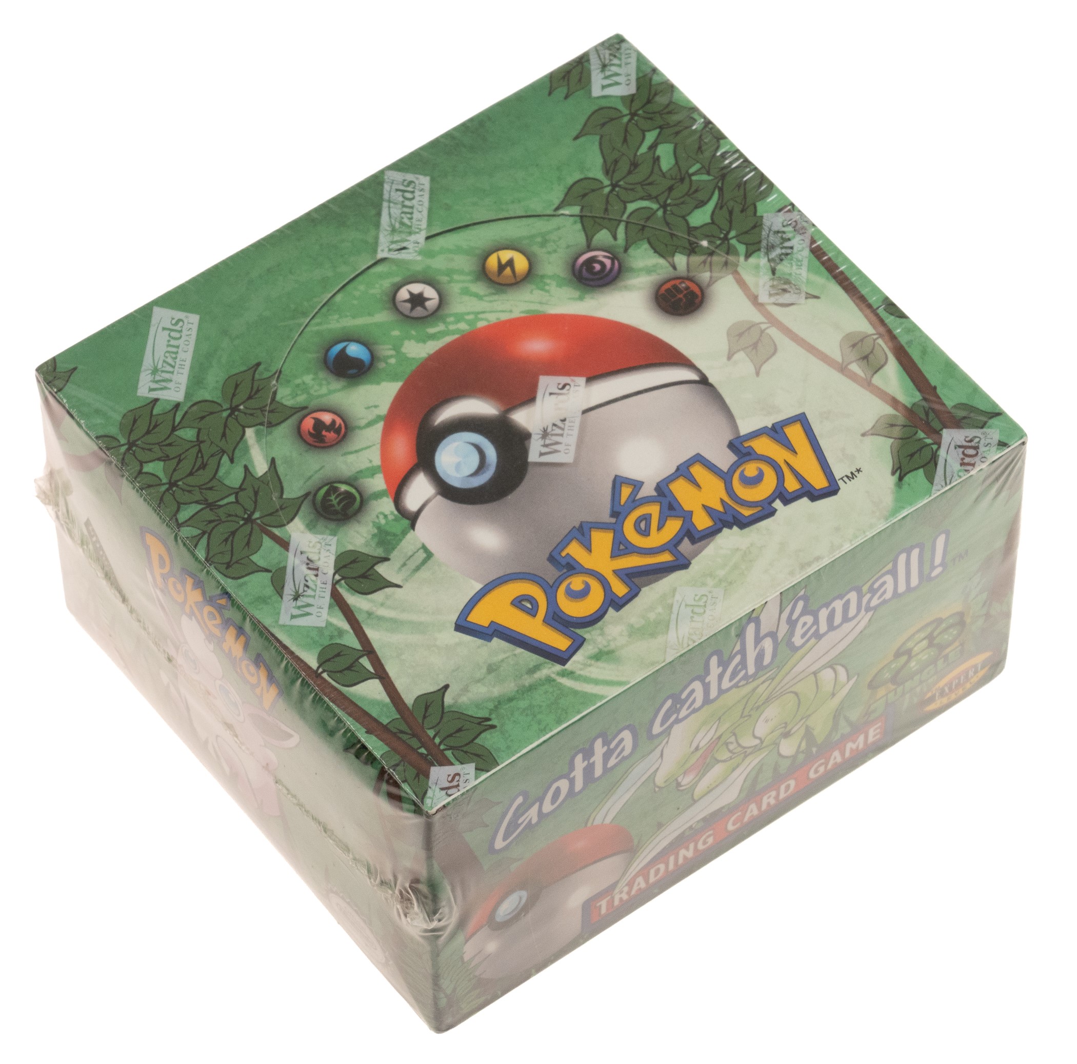 1999 Pokemon Jungle Unlimited Factory-Sealed Unopened Booster Box (36 ...