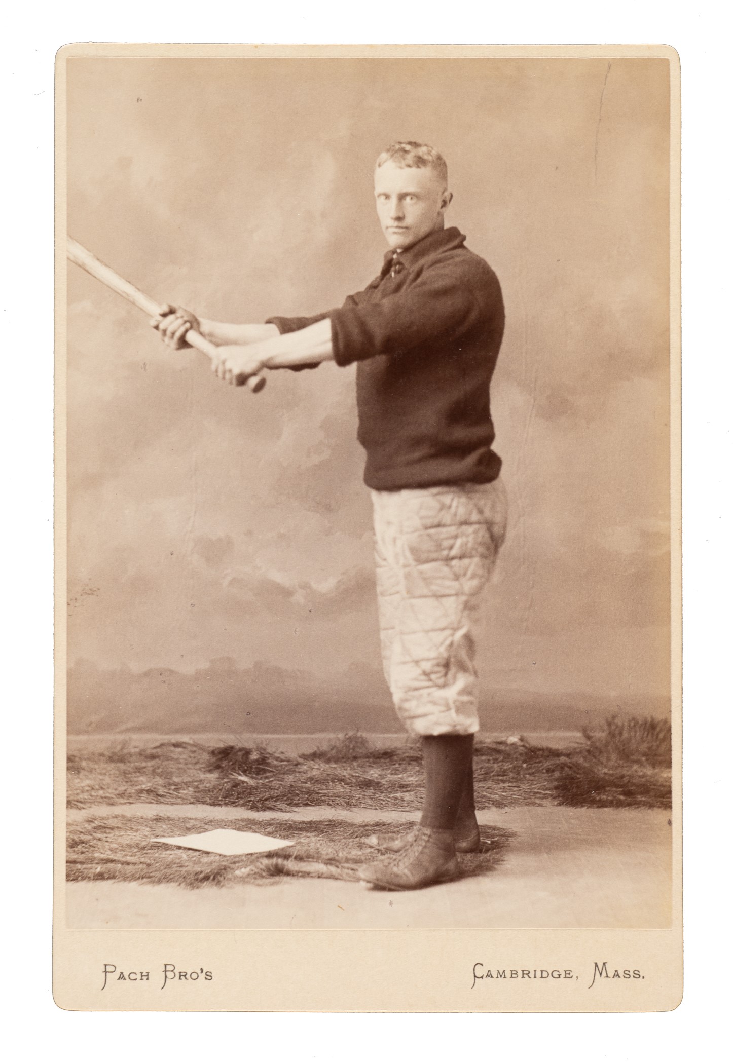 Circa 1891 Pach Bros. Dudley Dean (Harvard Baseball Captain) Cabinet ...