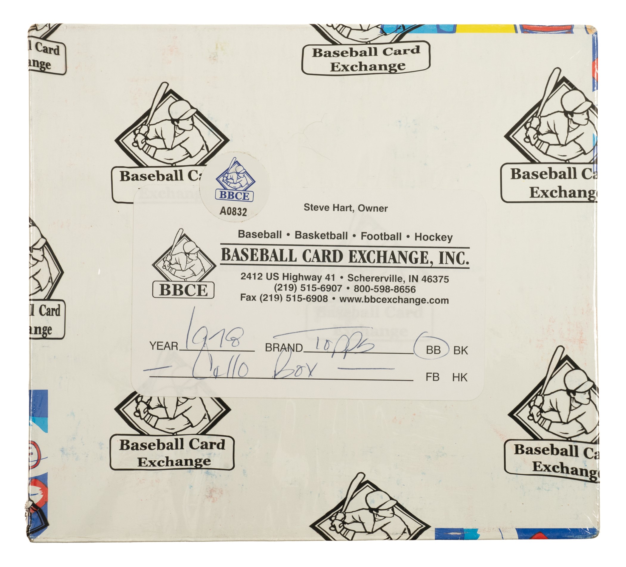 1978 Topps Unopened Cello Box (24 Packs) - BBCE | REA Archive