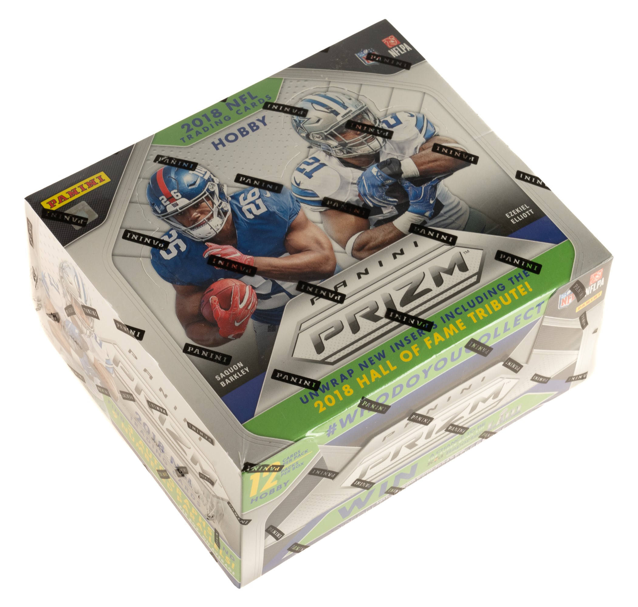 2018 Panini Prizm Football Factory-Sealed Unopened Hobby Box (12 Packs ...