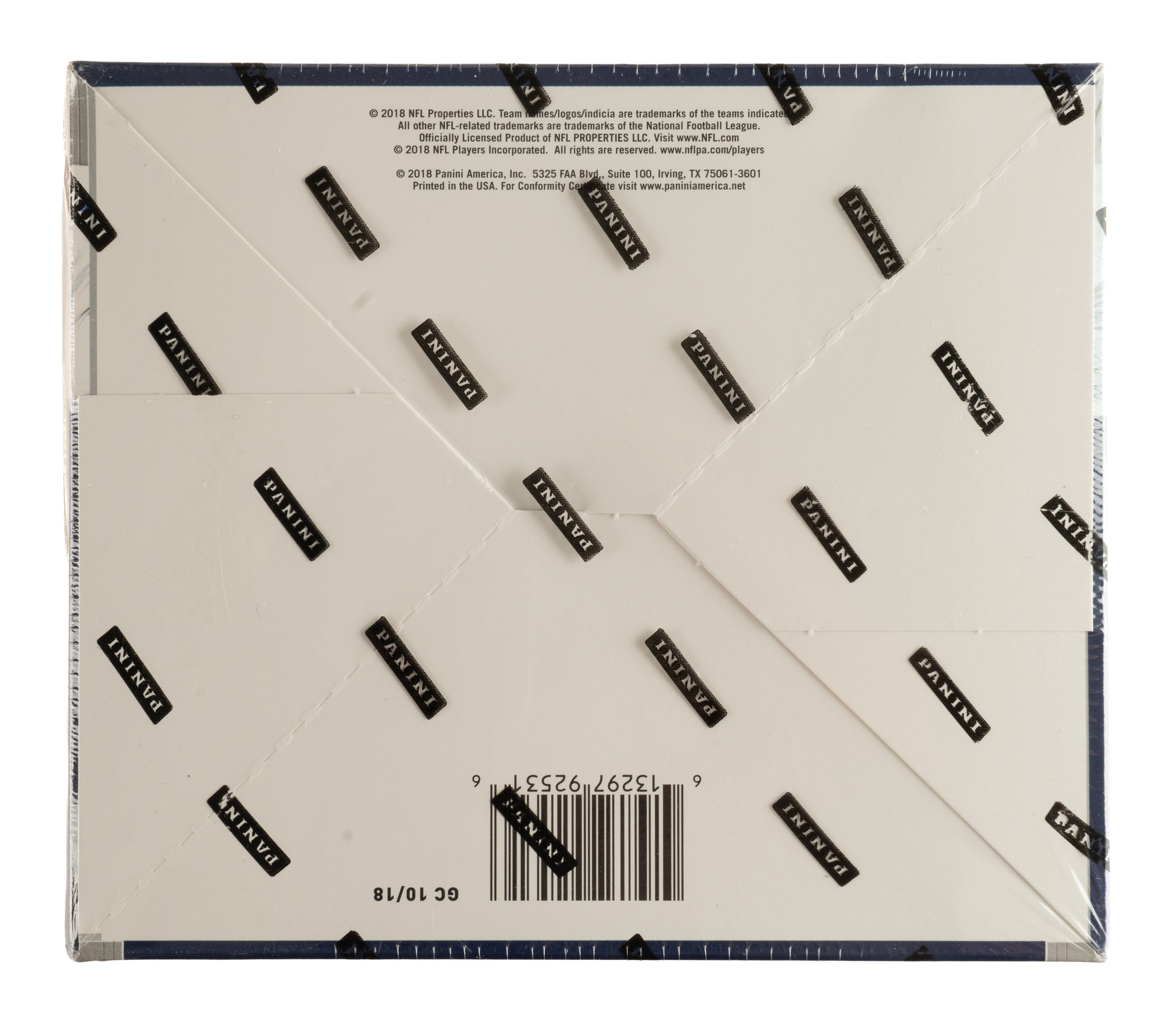 2018 Panini Prizm Football Factory-Sealed Unopened Hobby Box (12 Packs ...