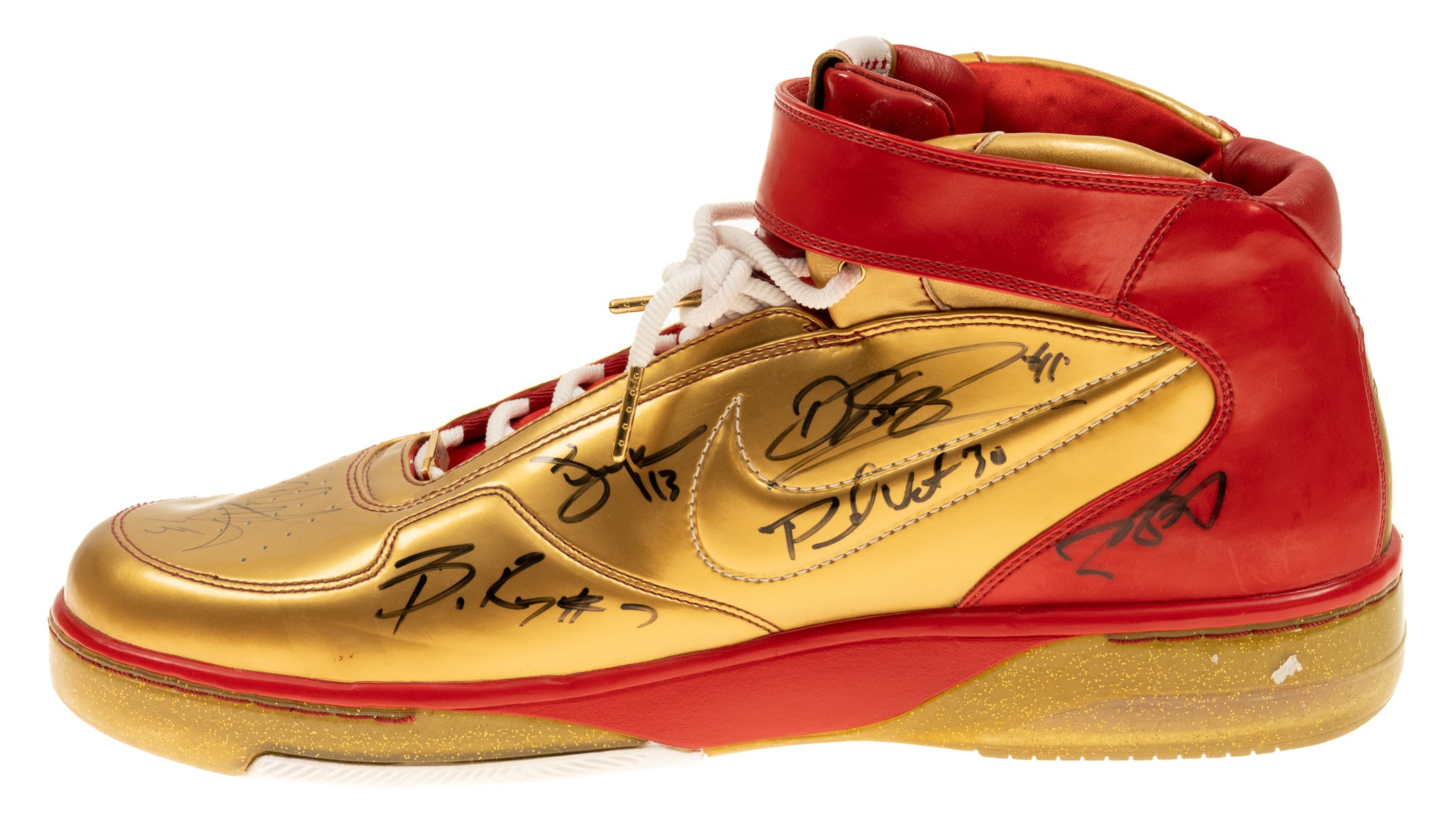 2008 Western Conference All-Star Multi-Signed Sneaker with Kobe Bryant ...