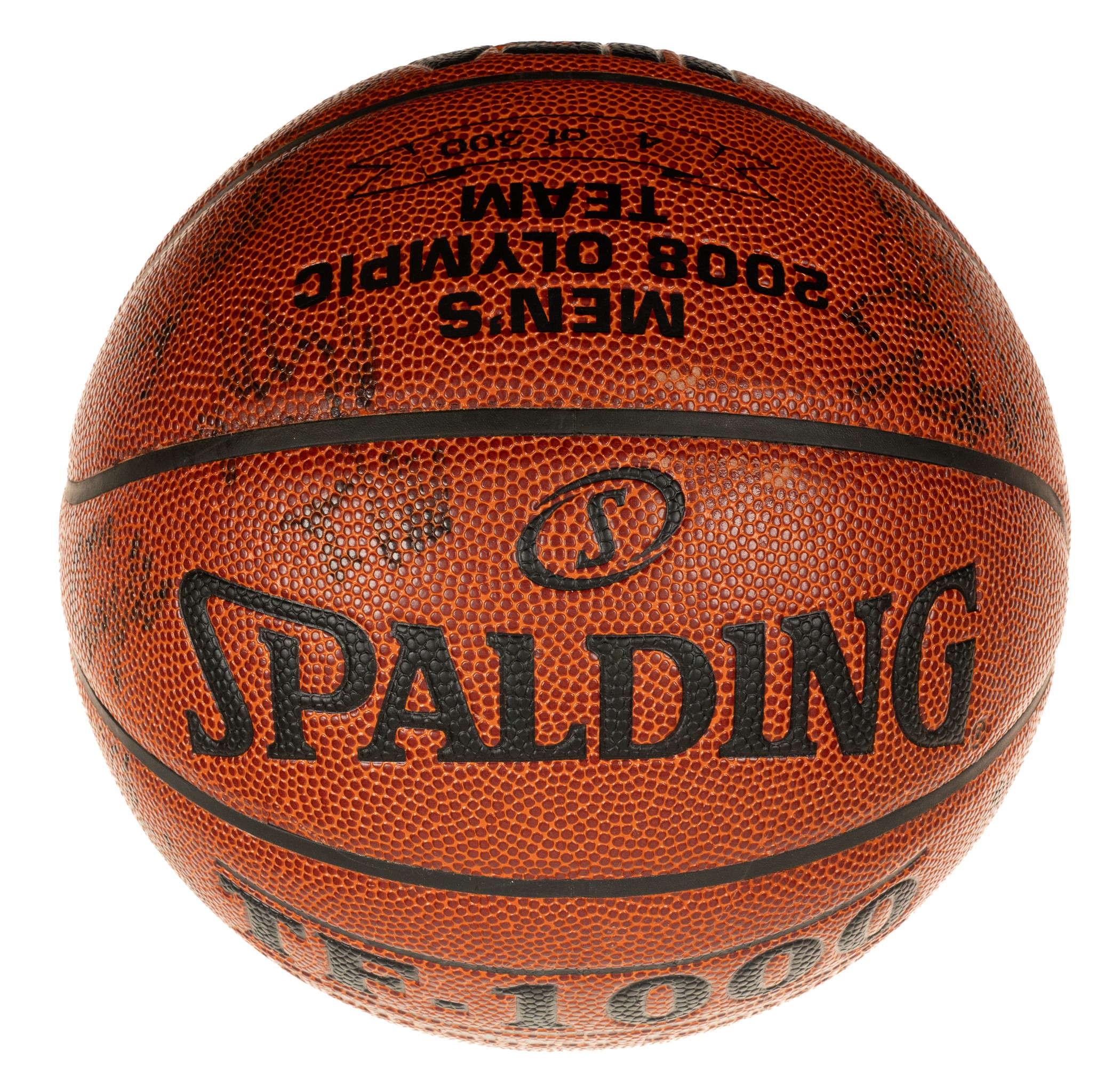 2008 USA Olympic Redeem Team Signed Limited-Edition Basketball with ...